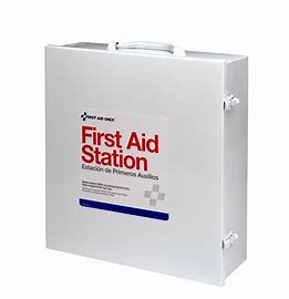 100-Person 3-Shelf Cabinet 494-Piece First Aid Kit | Metal Pros LLC